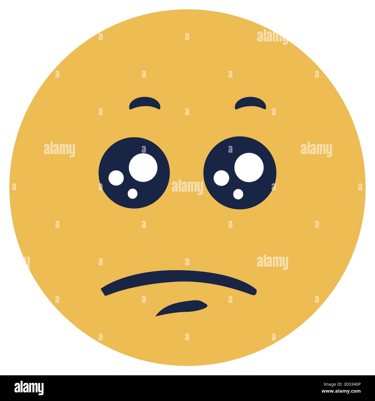 Confused eyes Stock Vector Images - Alamy