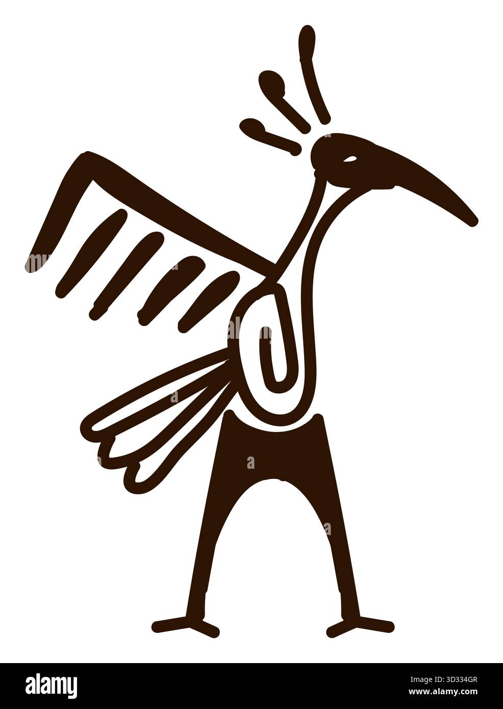 Ancient indigenous art history Cut Out Stock Images & Pictures - Alamy