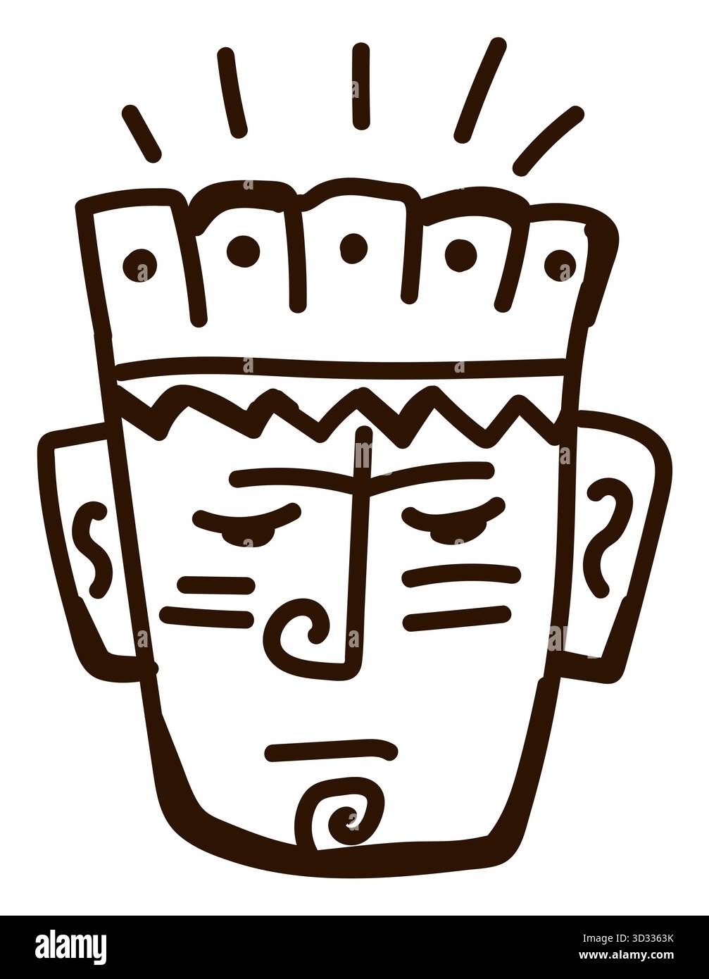 Indigenous art symbolism Stock Vector Images - Alamy