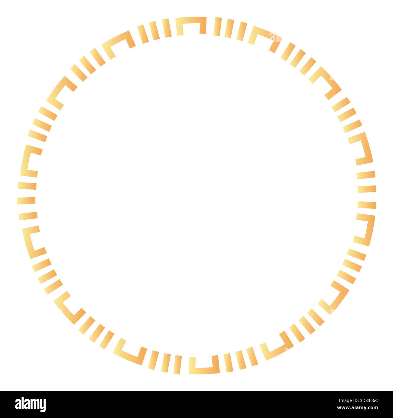 Circular pattern border Cut Out Stock Images & Pictures - Alamy