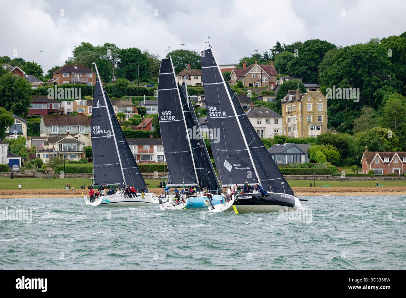 Sun fast sailboat lord of the dance hi-res stock photography and images ...