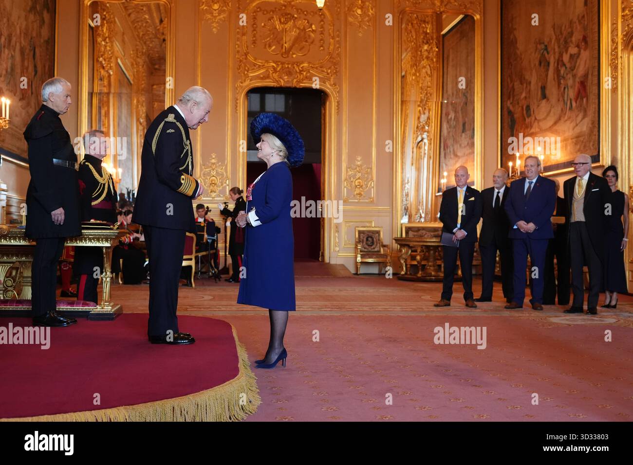 Dame Elaine Paige (Elaine Bickerstaff), from London, Singer and Actress, is made a Dame ...