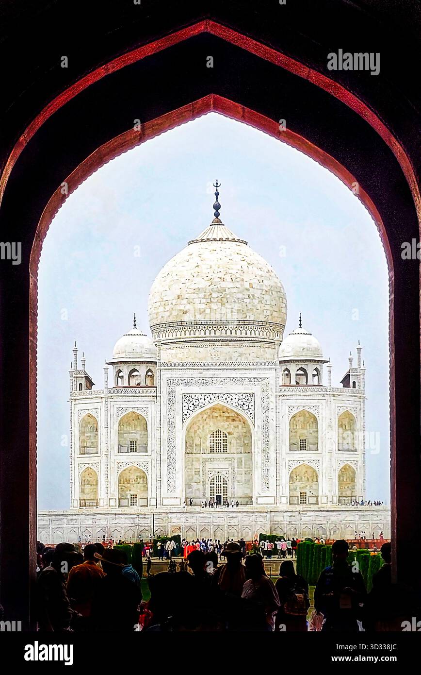 Taj mahal pic hi-res stock photography and images - Alamy