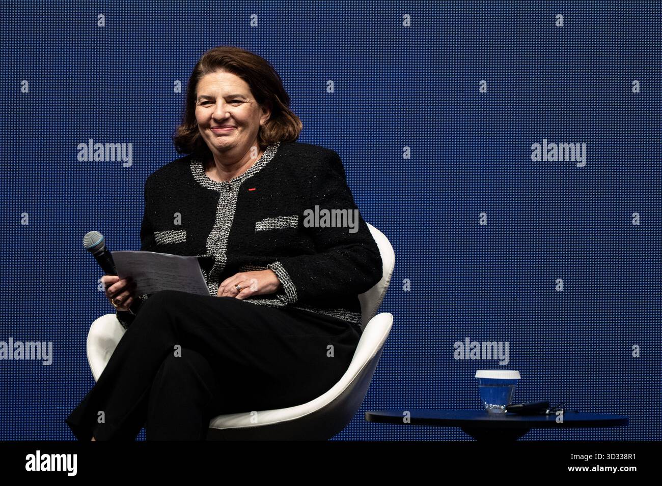 Valérie Baudson, CEO of Amundi at the Global Financial Leaders ...