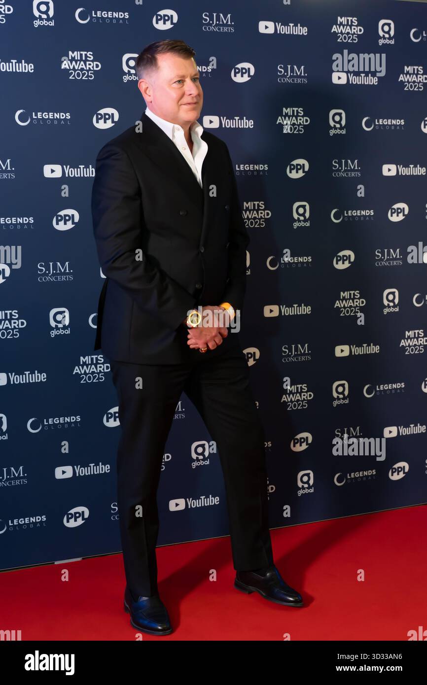 London, red carpet arrivals at the Music Trusts Awards. Pictured ...