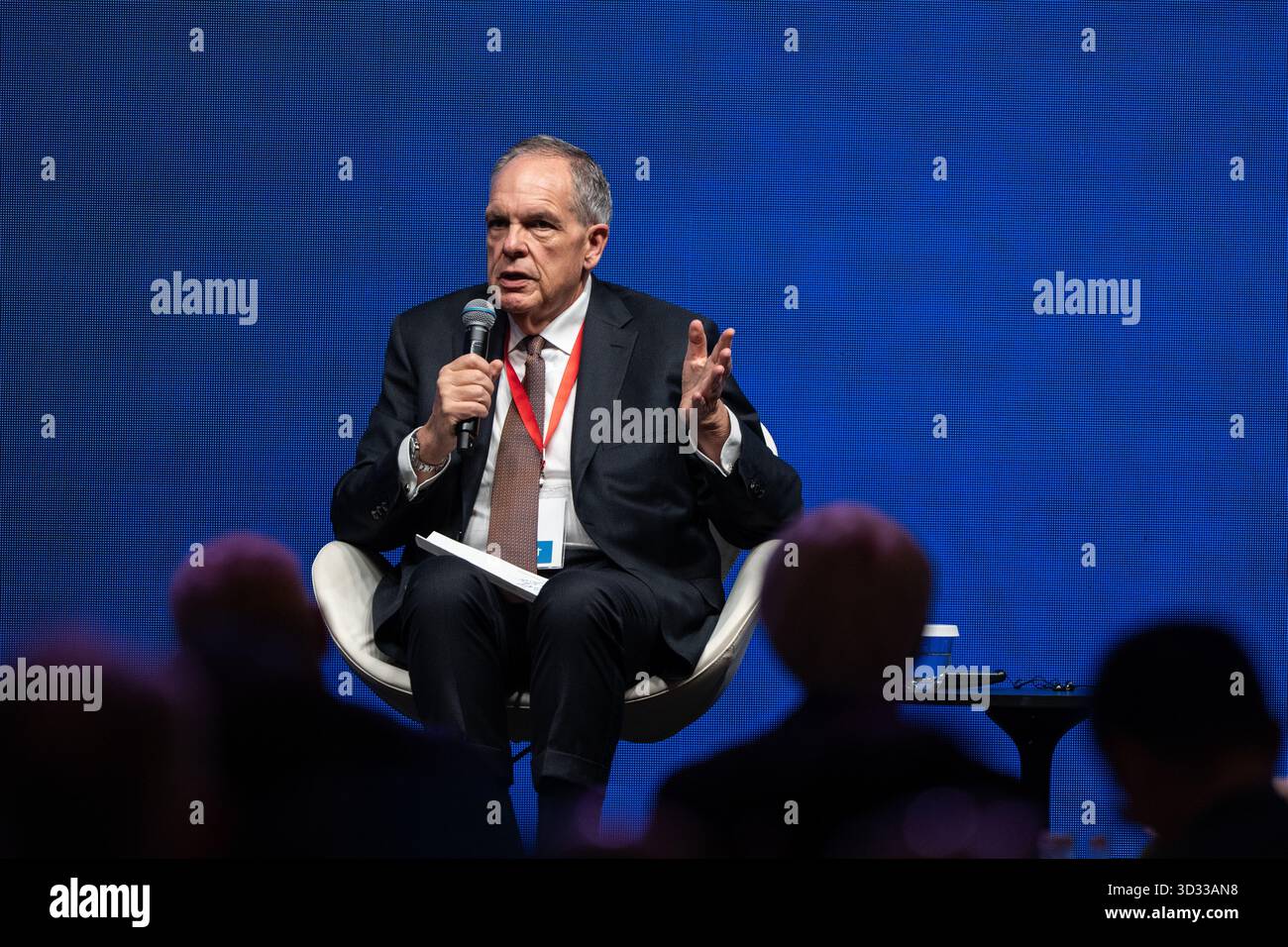 Hong Kong. 4 Nov, 2025. Ronald P. O’Hanley, Chairman and CEO of State ...