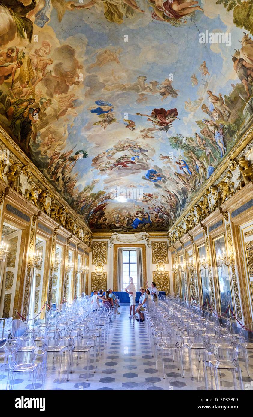 The Galleria degli Specchi (Mirror Gallery), 1670-1677, architects ...