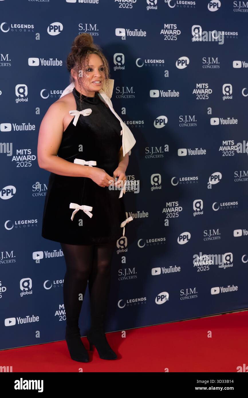 London, red carpet arrivals at the Music Trusts Awards. Pictured ...