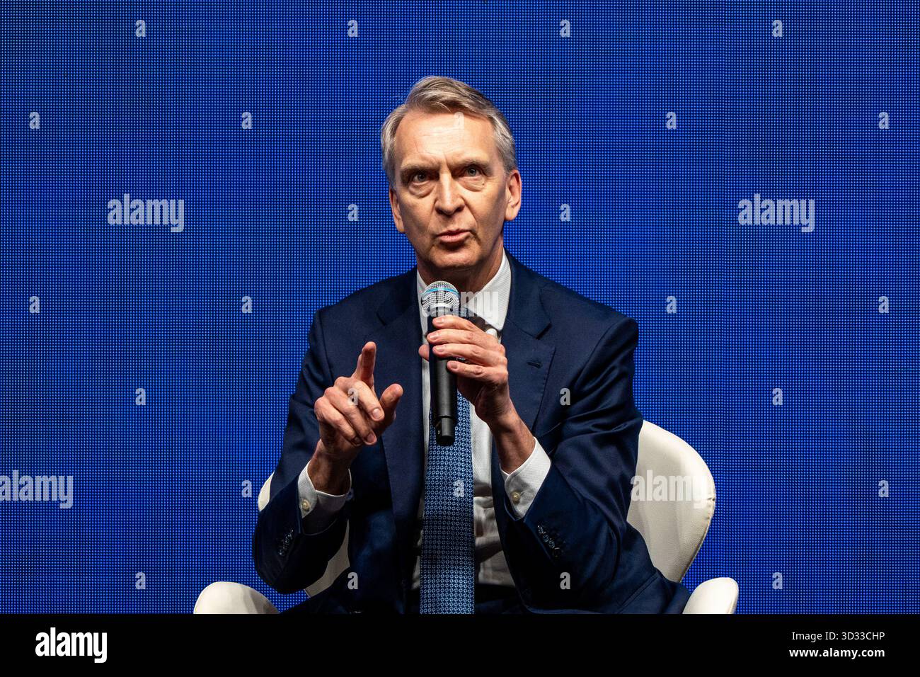 Bruce Flatt, Chairman and CEO of Brookfield Asset Management at the ...