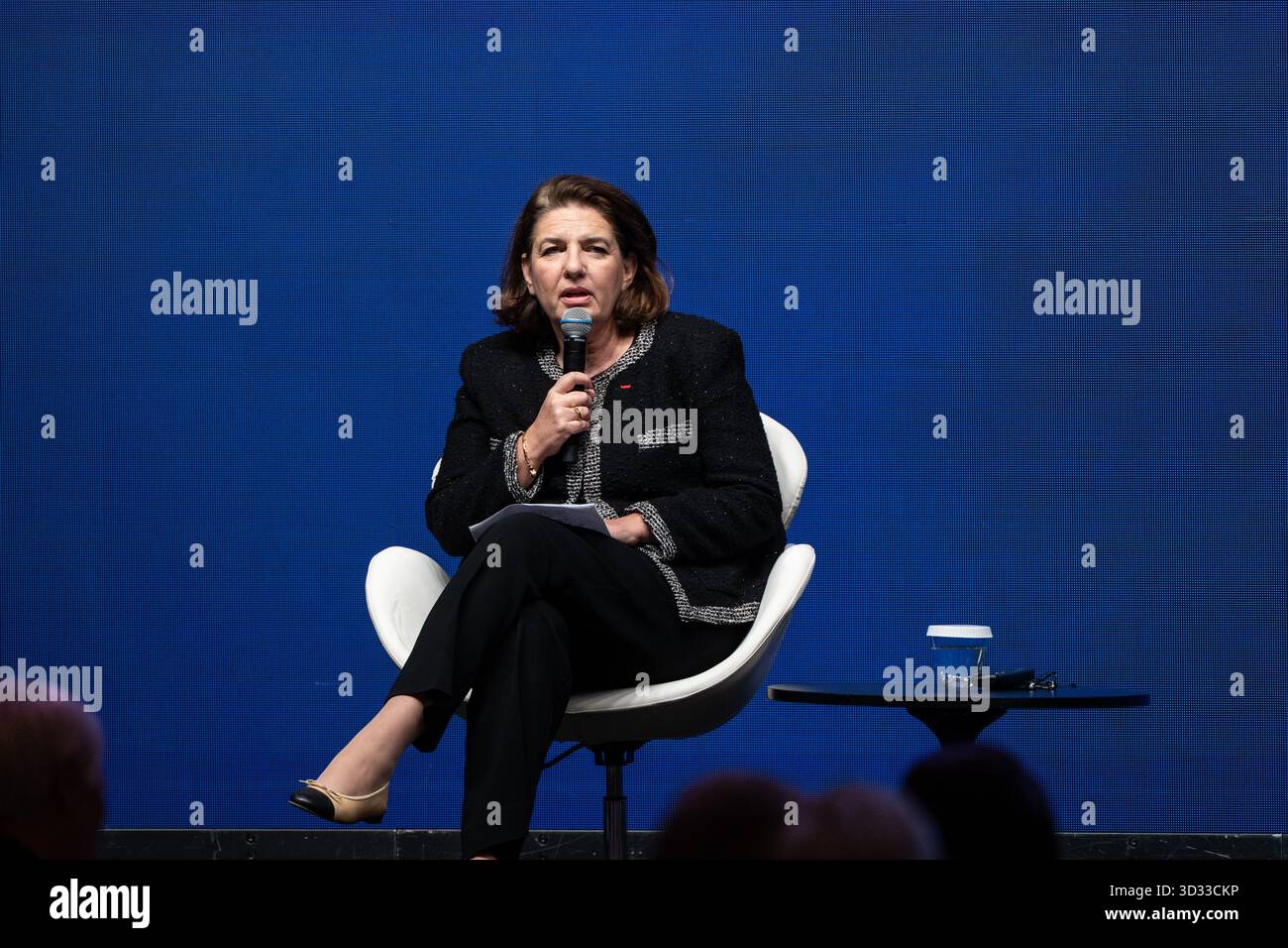Valérie Baudson, CEO of Amundi at the Global Financial Leaders ...