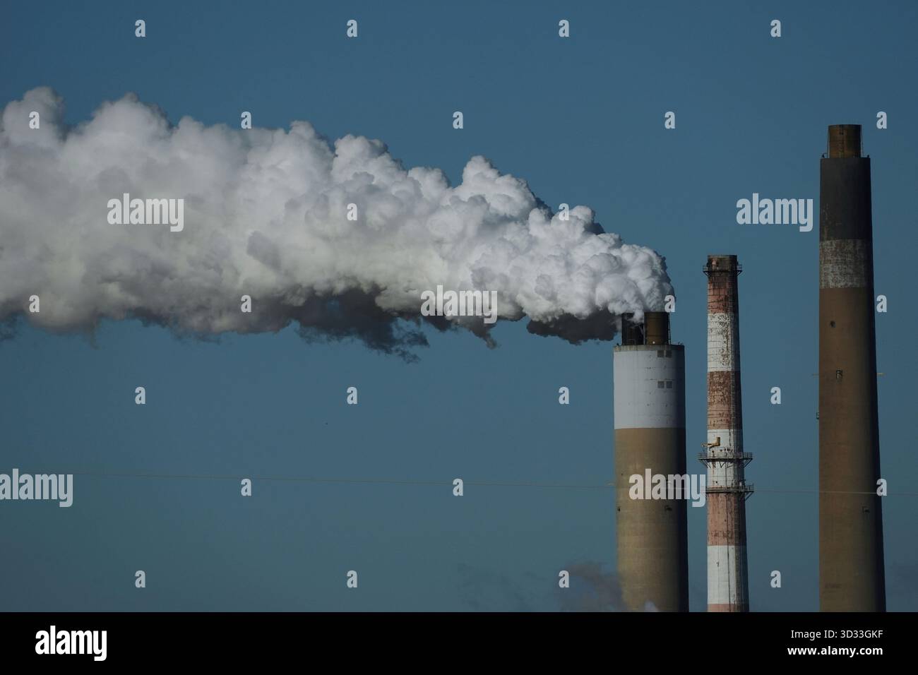 FILE - The Warrick Power Plant, a coal-powered generating station ...