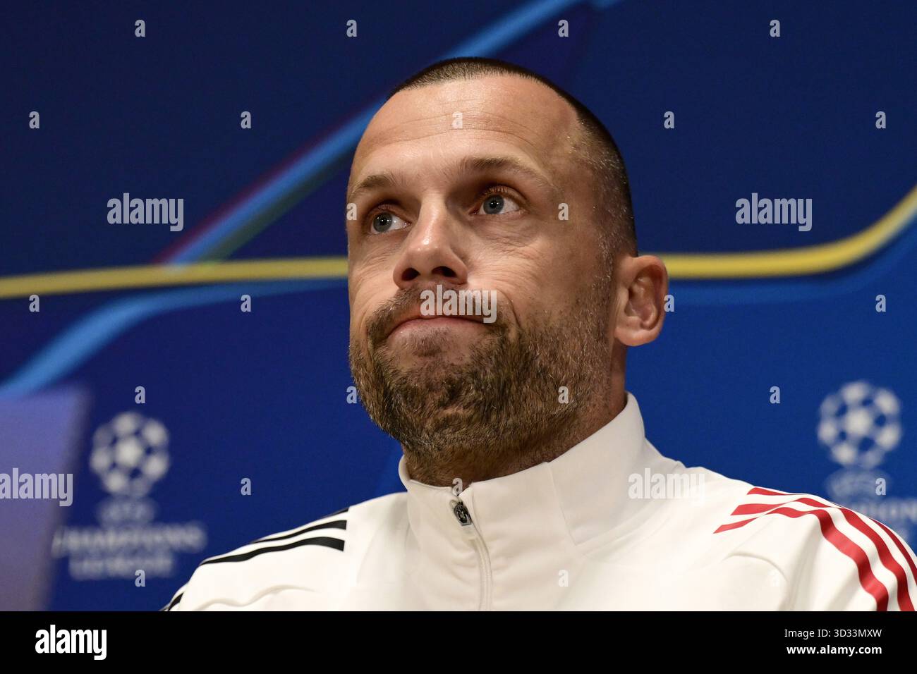 AMSTERDAM - Ajax coach Johnny Heitinga during the press conference ...