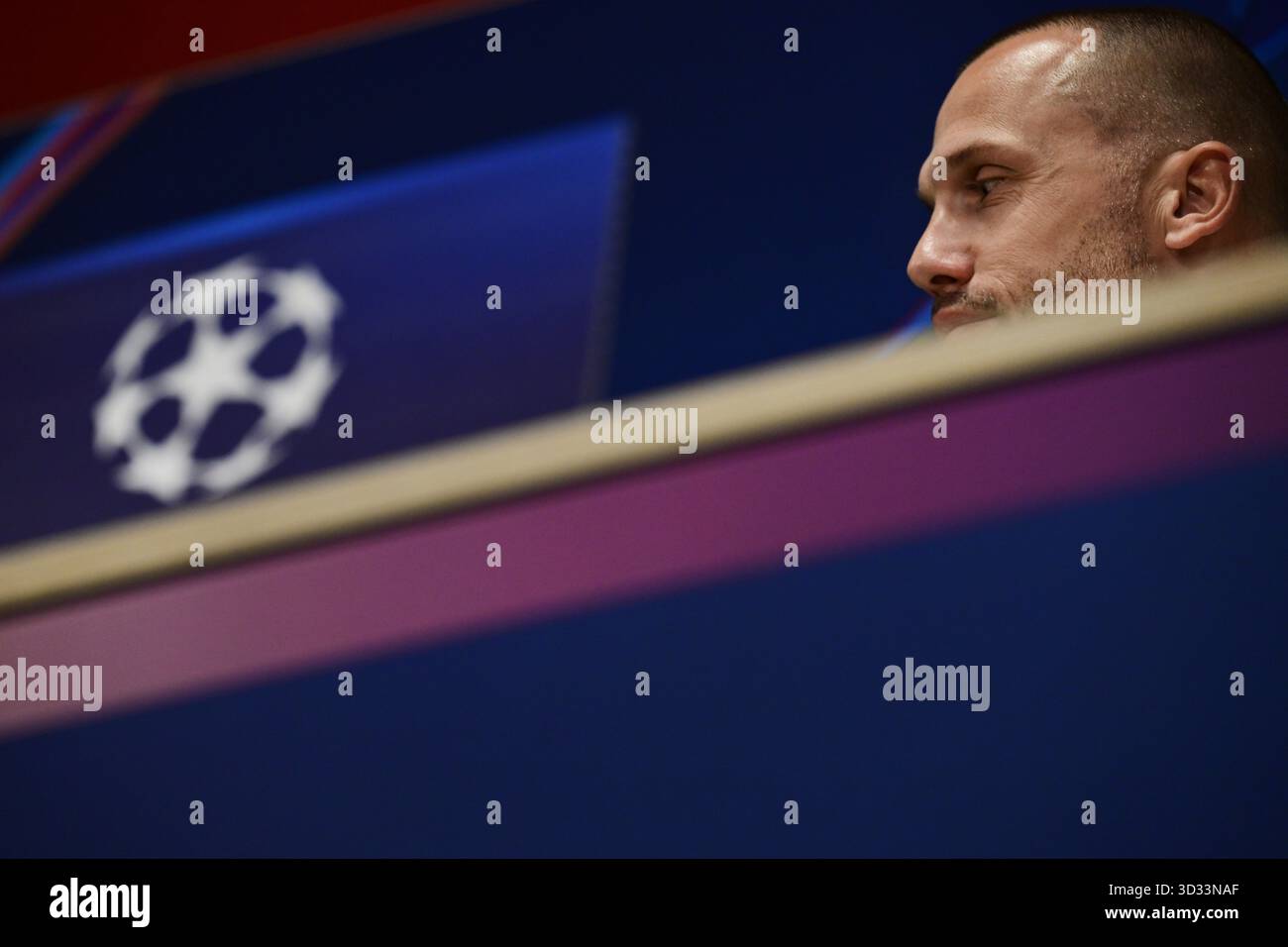 AMSTERDAM - Ajax coach Johnny Heitinga during the press conference ...