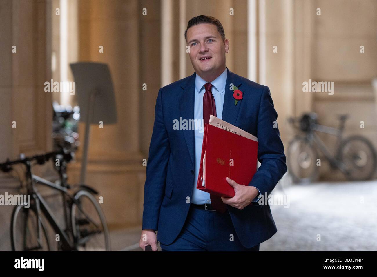 November 4, 2025, London, England, United Kingdom: Health Secretary WES ...