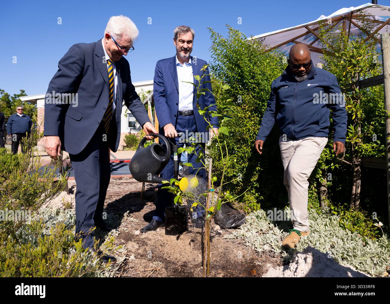 04 November 2025, South Africa, Kapstadt: Markus Söder, (M, CSU ...