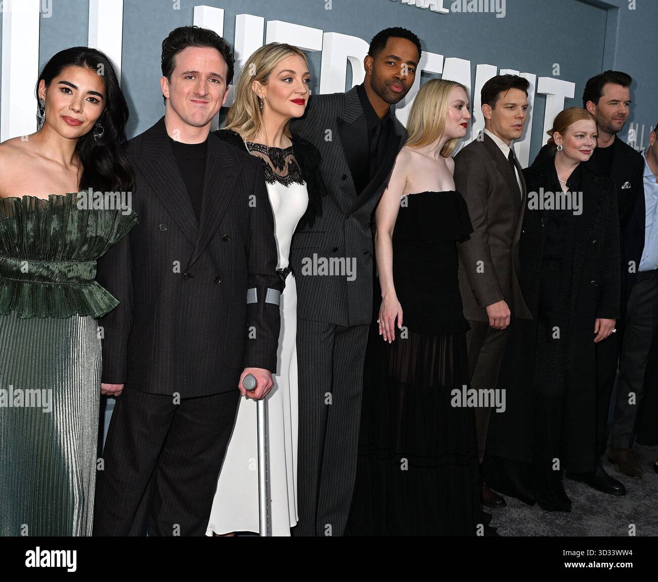 Dakota Fanning, Sarah Snook and Abby Elliott attend the Peacock TV ...