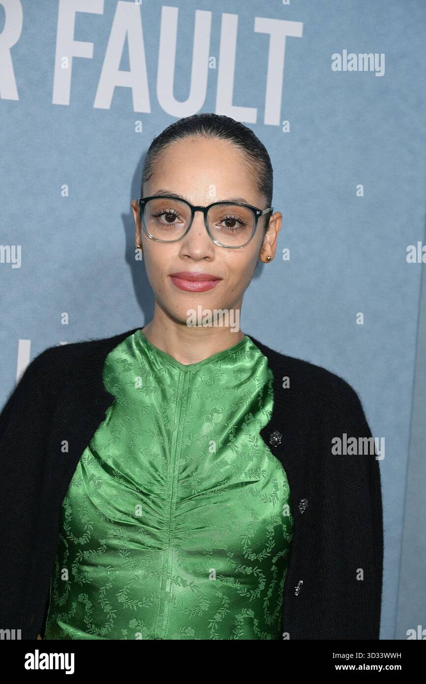 Bianca Lawson attends the Peacock TV Series "All Her Fault" New York ...