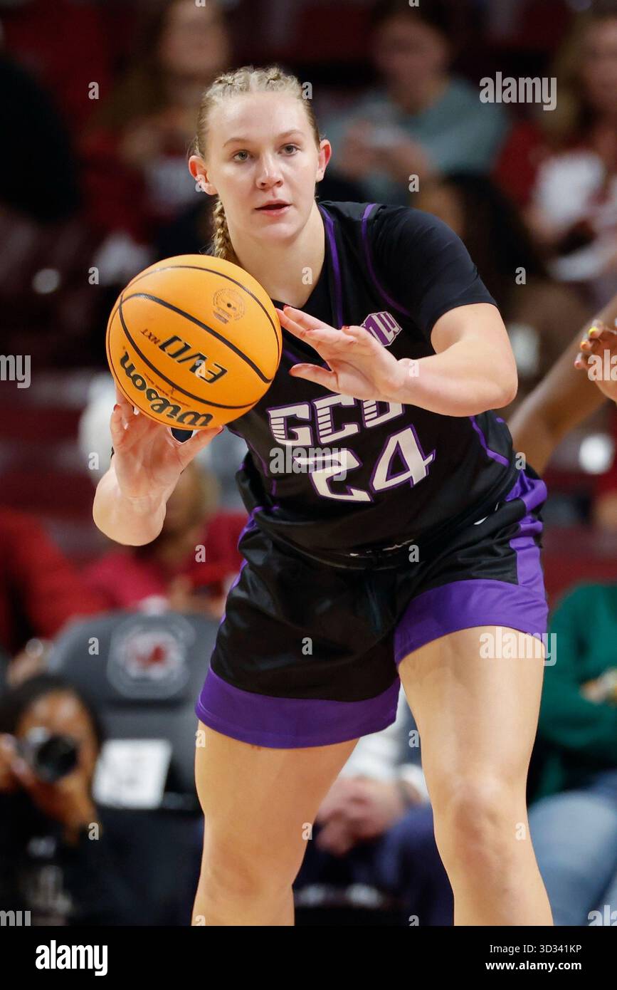 Grand Canyon forward Norah Moo looks to pass during the first half of ...
