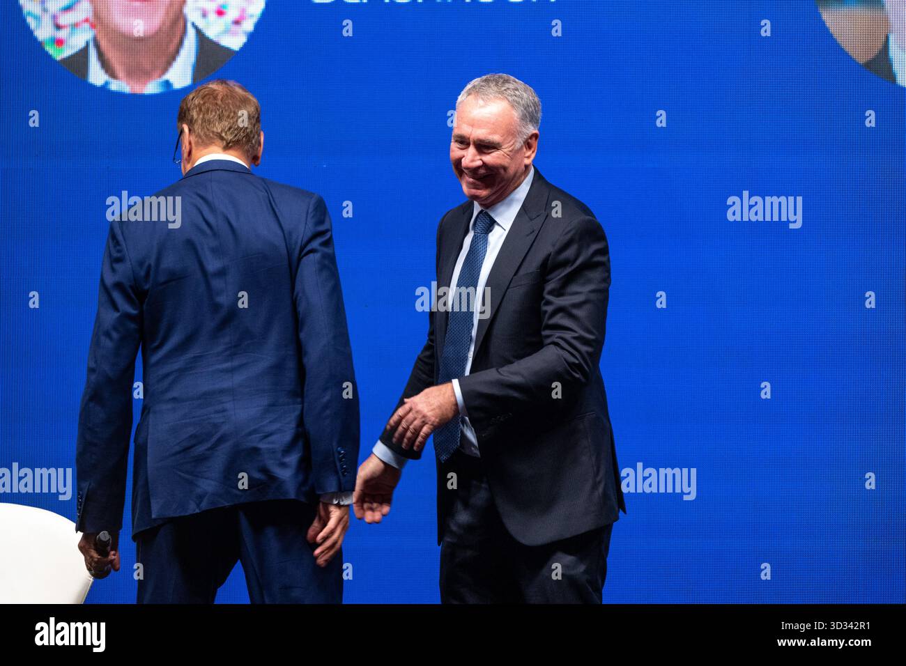 Larry Fink, Chairman and CEO of BlackRock and Ken Griffin, Founder and ...