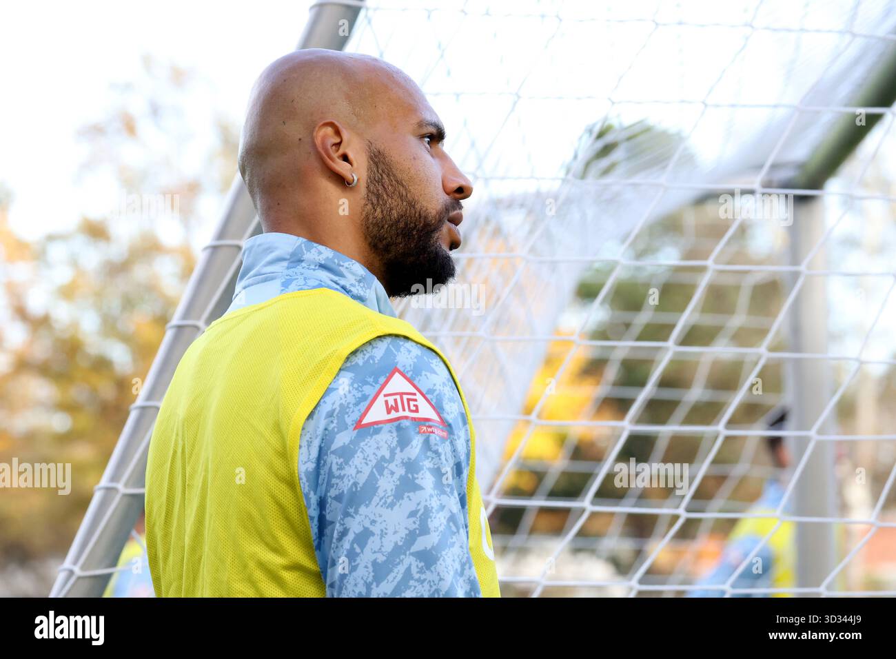 04.11.2025, Hertha Berlin Training, Sportforum, In the picture John ...