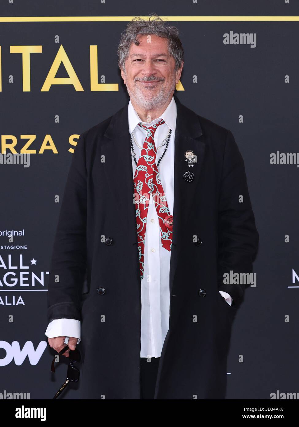 Rome, The Space Moderno cinema, photocall for the TV series "Call My ...