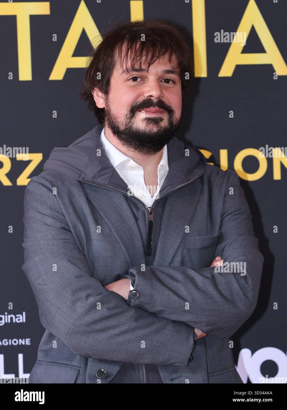 Rome, The Space Moderno cinema, photocall for the TV series "Call My ...