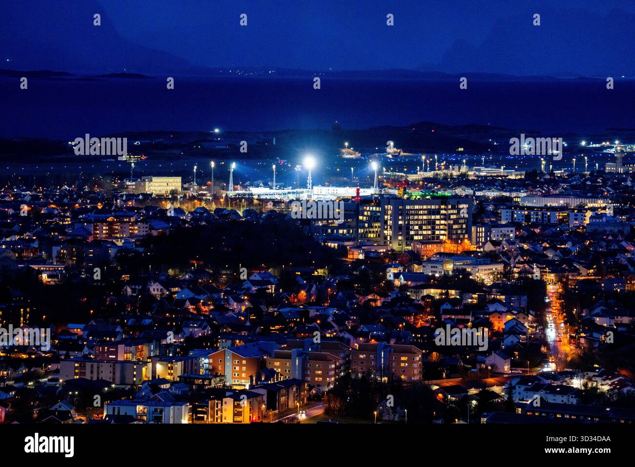 Bodø 20251104. Aspmyra stadium before the Champions League football ...