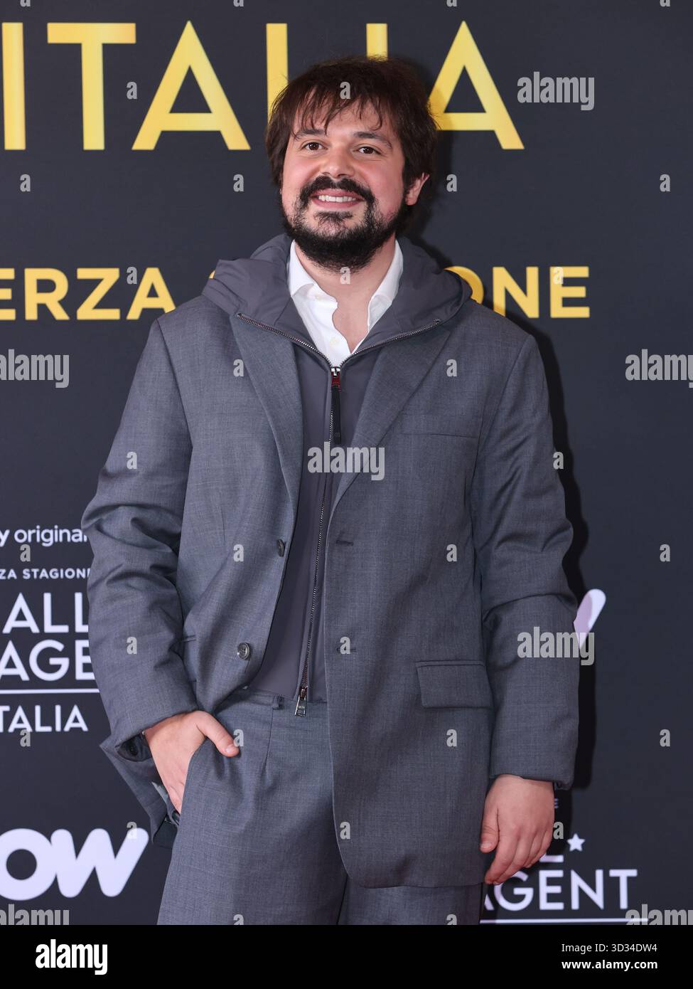 Rome, The Space Moderno cinema, photocall for the TV series "Call My ...