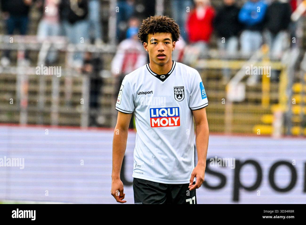 01.11.2025, Donaustadion, Ulm, GER, 3. Liga, SSV Ulm 1846 vs Stuttgart ...