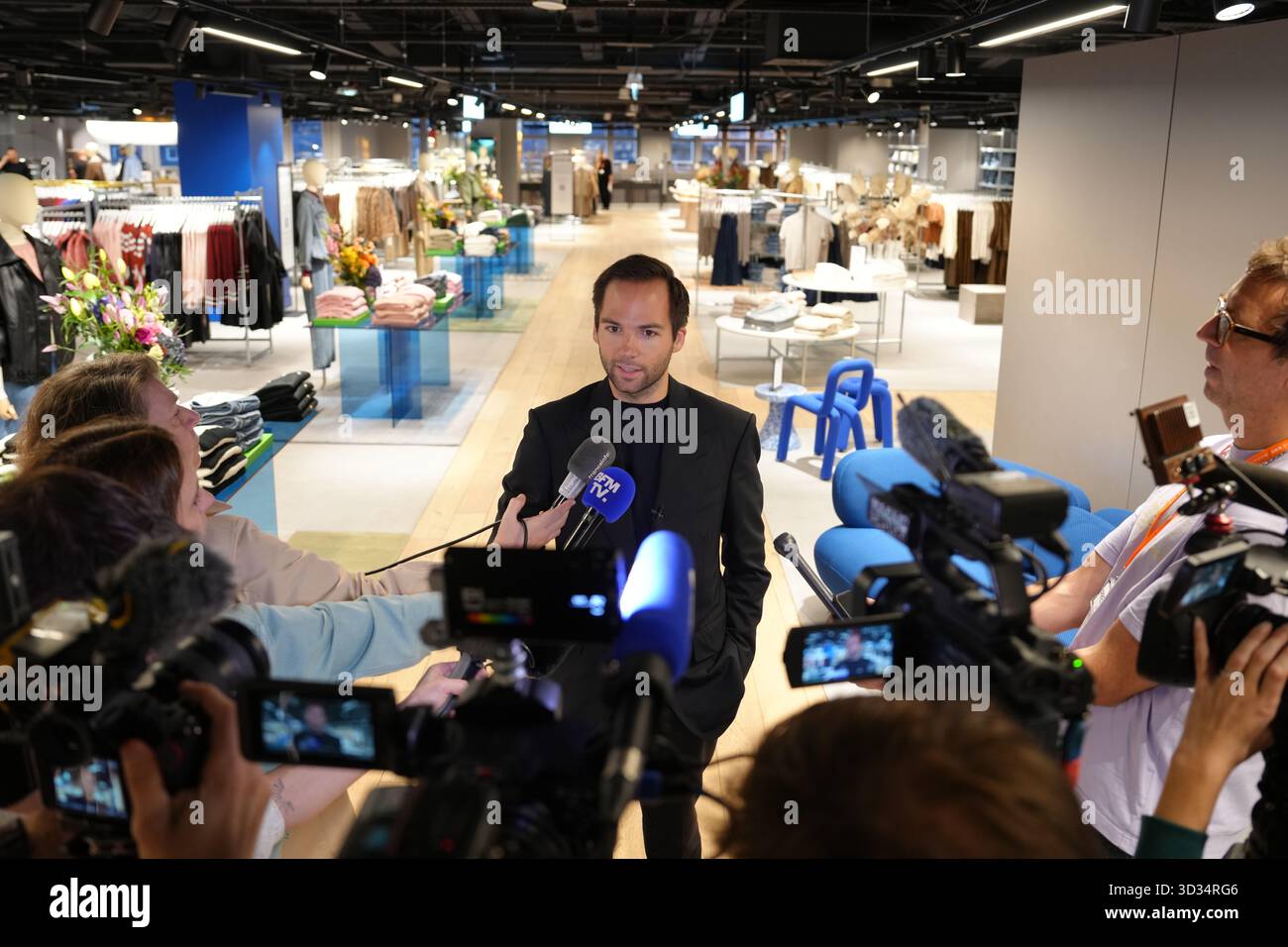 BHV (Bazar de l'Hotel de Ville) general store director Karl-Stephane ...