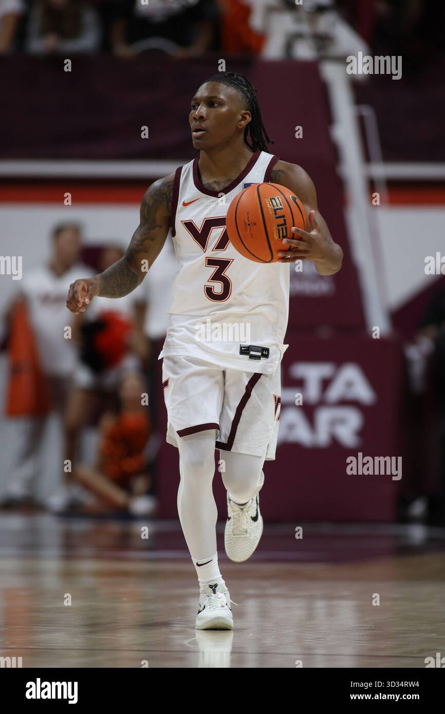 Virginia tech guard ben hammond 3 hi-res stock photography and images ...