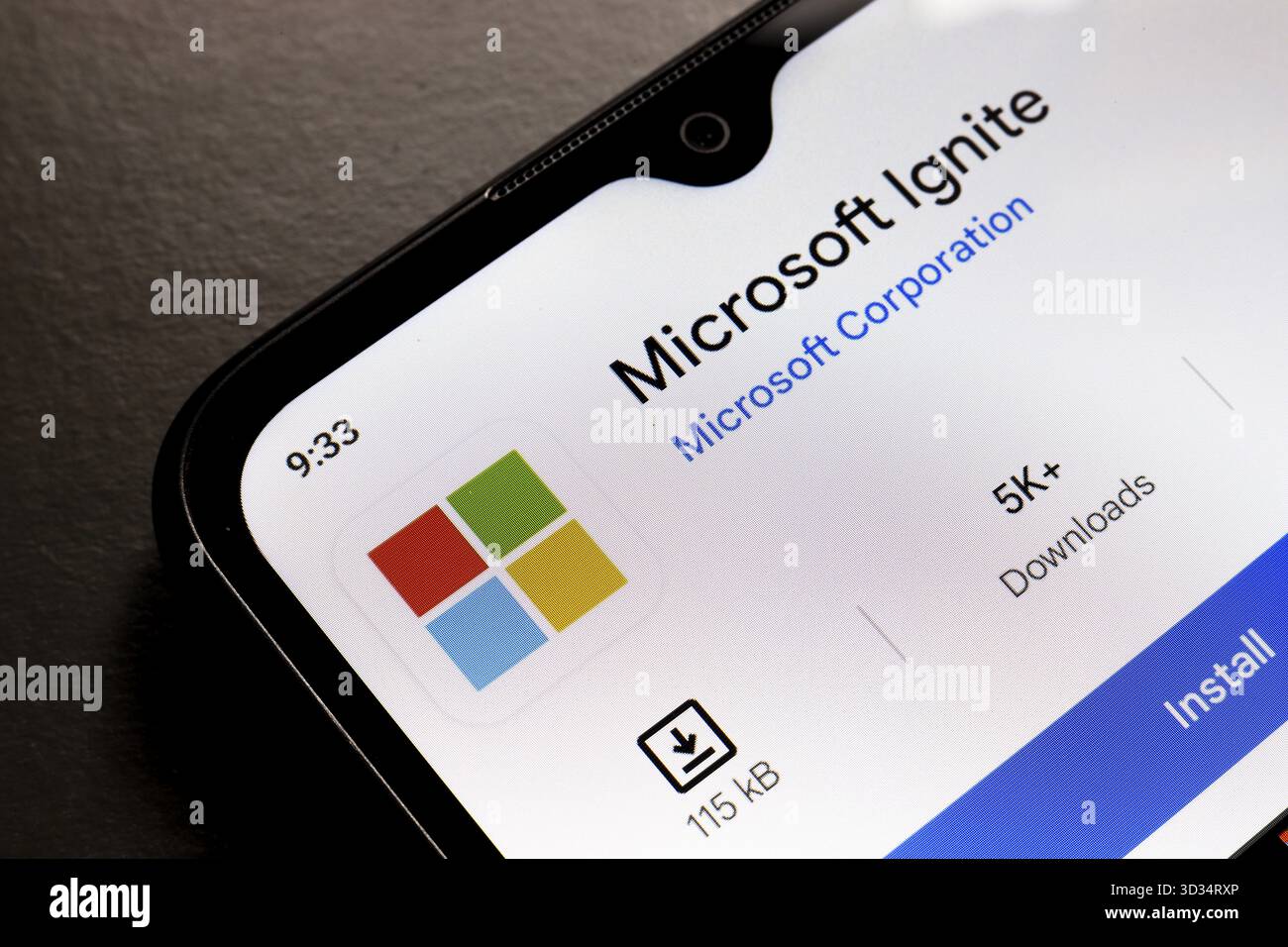 October 25, 2024, Brazil. In this photo illustration, the Microsoft ...