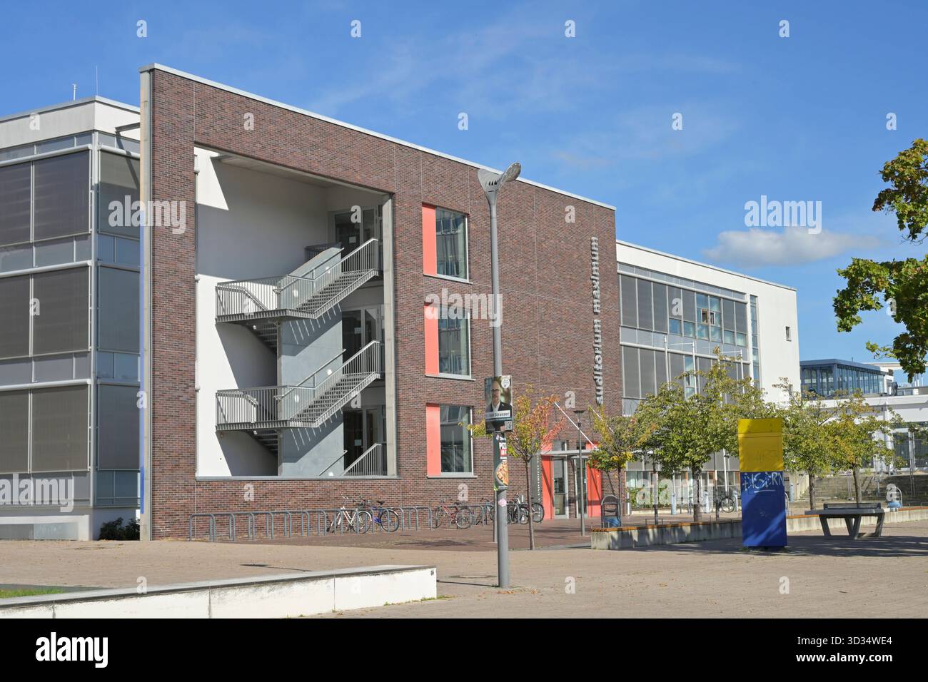 Europa-Universität Viadrina, Auditorium Maximum, Logenstraße, Frankfurt ...