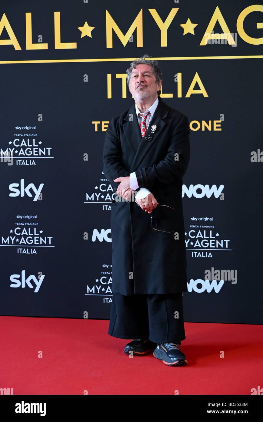 Rome: Cinema Moderno. Photocall for the TV series "Call My Agent ...