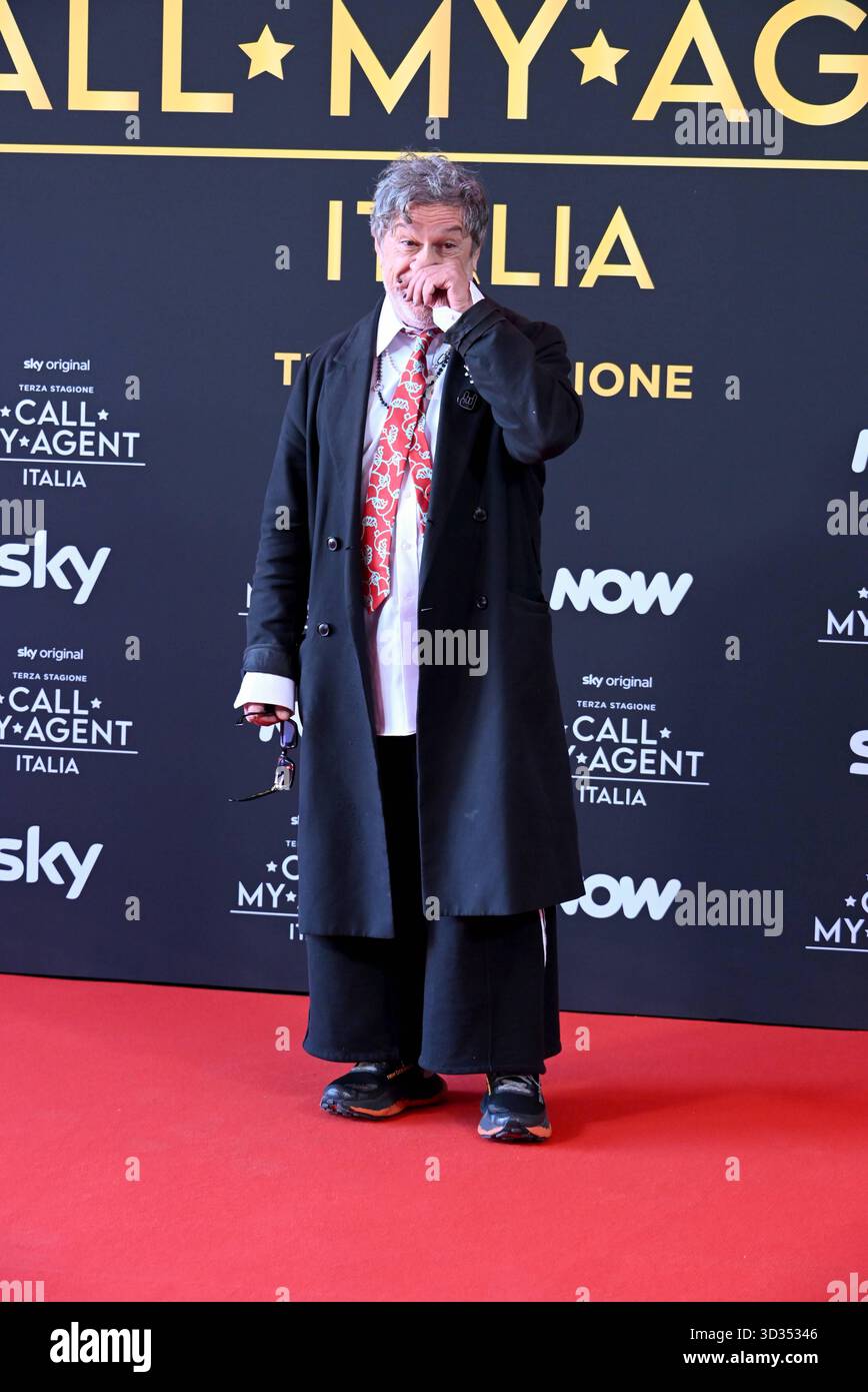 Rome: Cinema Moderno. Photocall for the TV series "Call My Agent ...