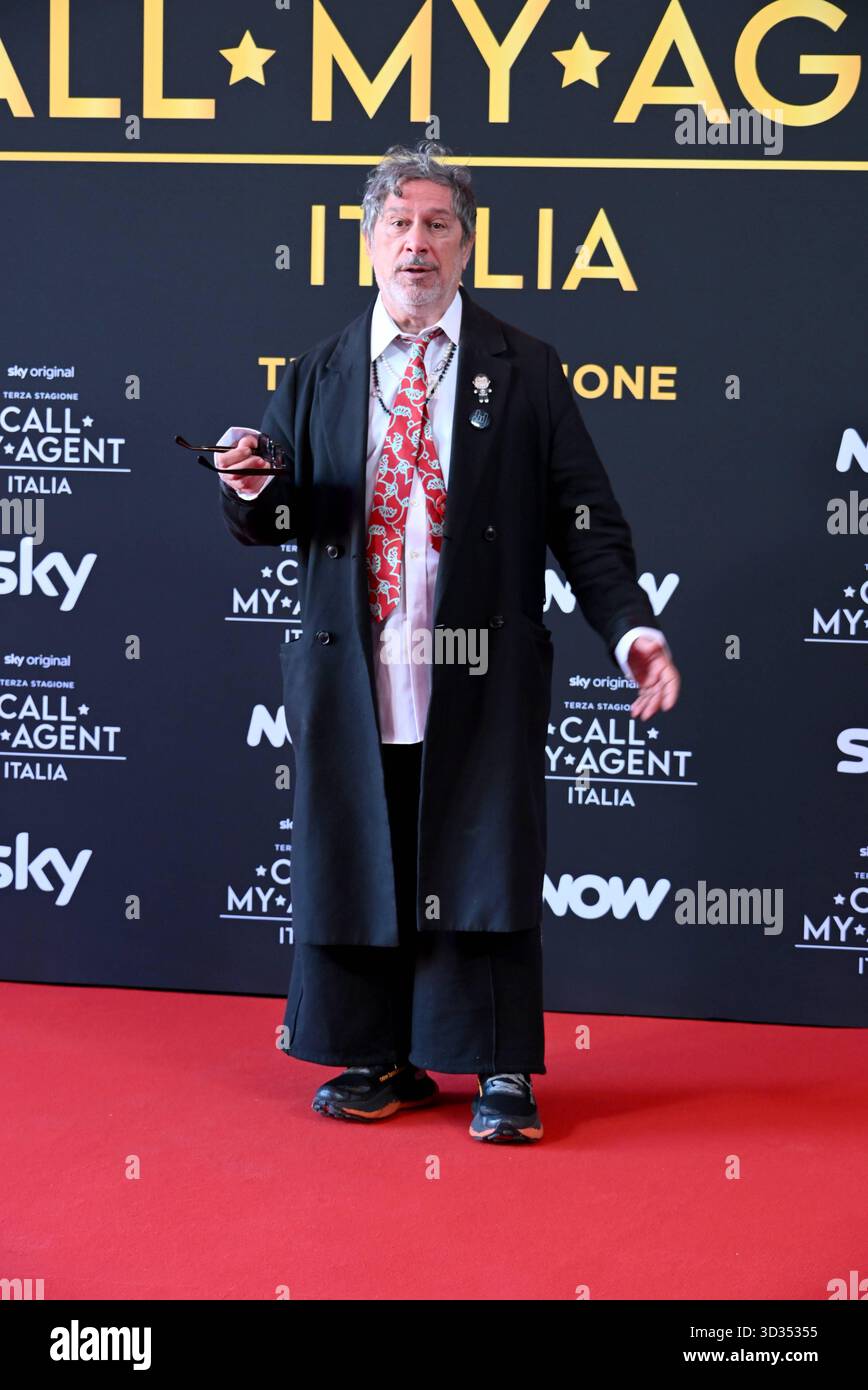 Rome: Cinema Moderno. Photocall for the TV series "Call My Agent ...