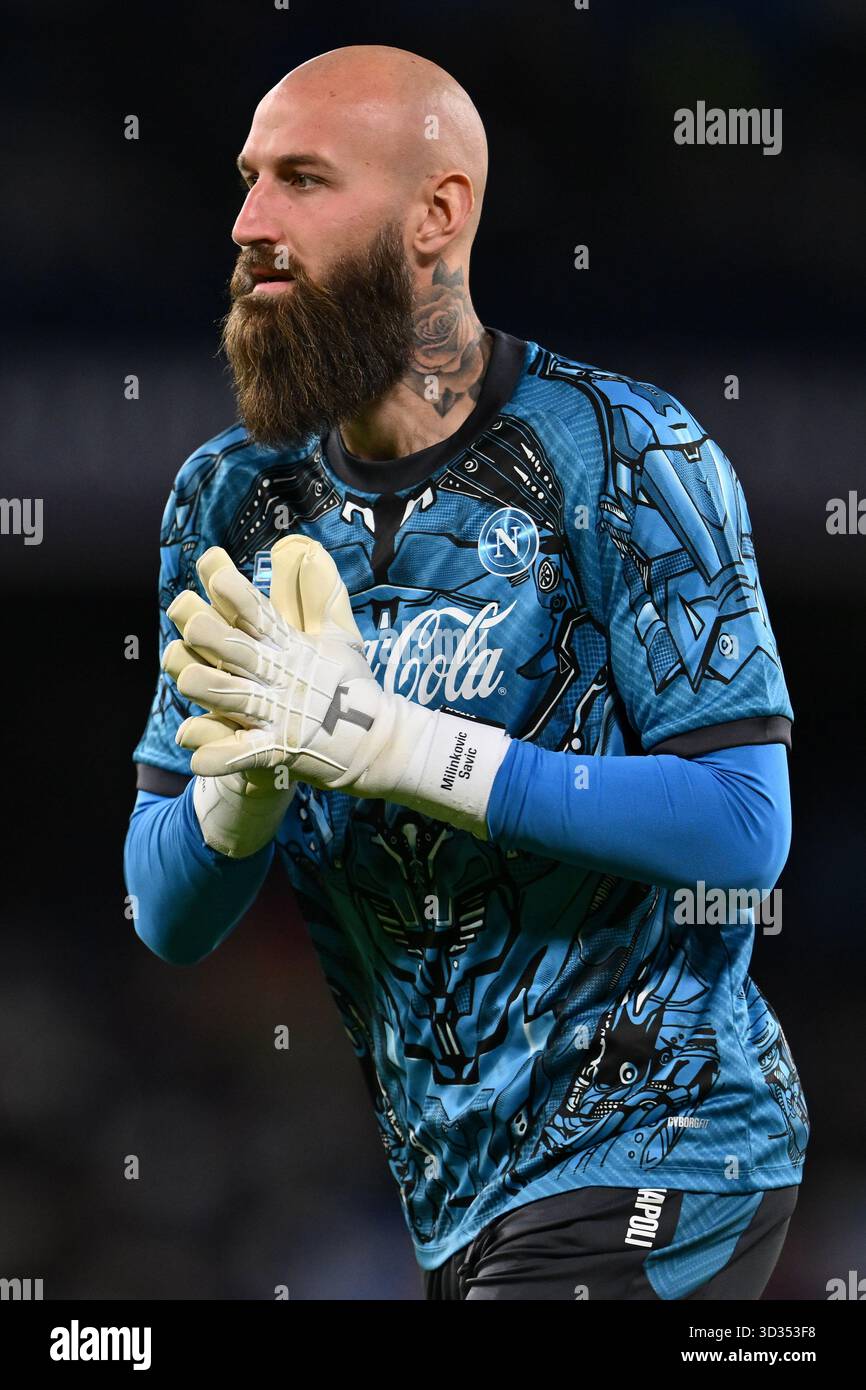 Vanja Milinkovic-Savic of S.S.C. Napoli warm up prior the match during ...