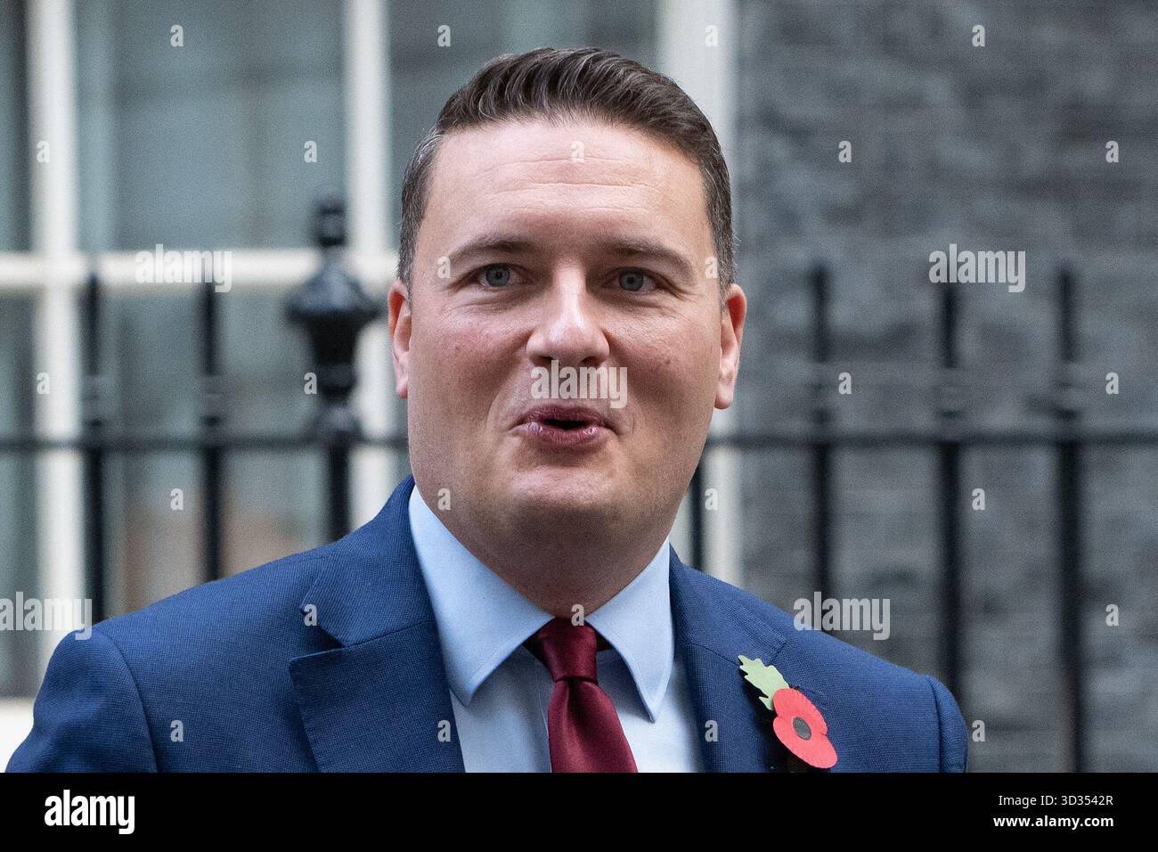 November 4, 2025, London, England, United Kingdom: Health Secretary WES ...