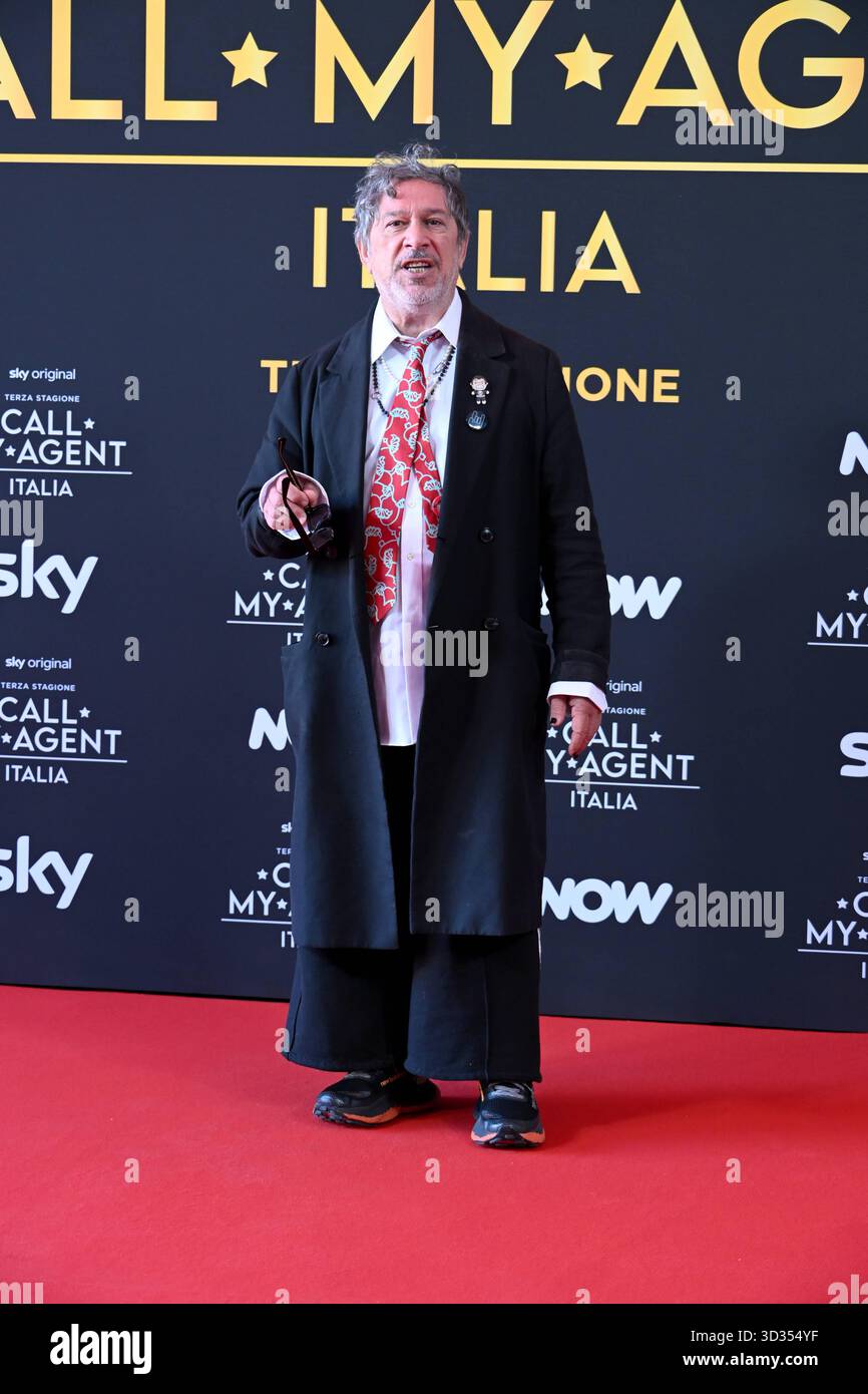 Rome: Cinema Moderno. Photocall for the TV series "Call My Agent ...
