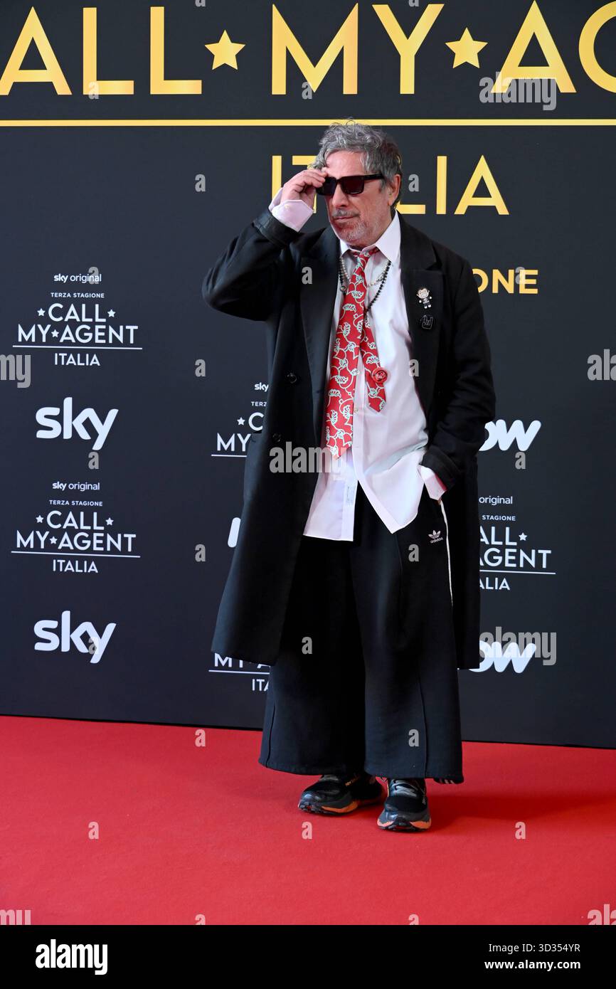 Rome: Cinema Moderno. Photocall for the TV series "Call My Agent ...