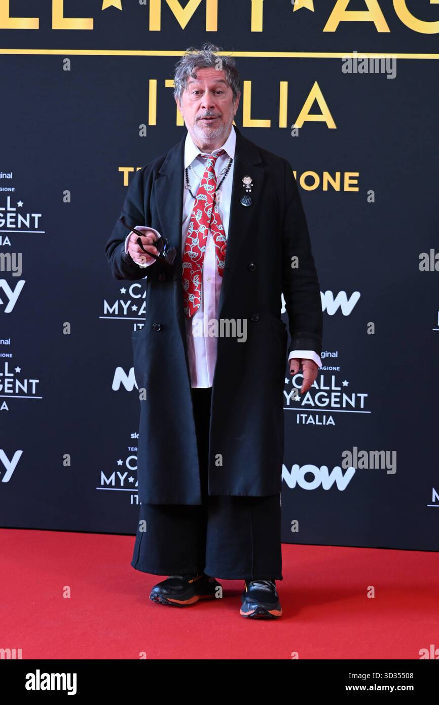 Rome: Cinema Moderno. Photocall for the TV series "Call My Agent ...