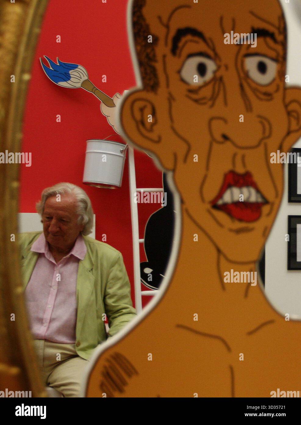Milan, It. 02nd July, 2009. Milan Exhibition Of Cartoonist Giorgio ...