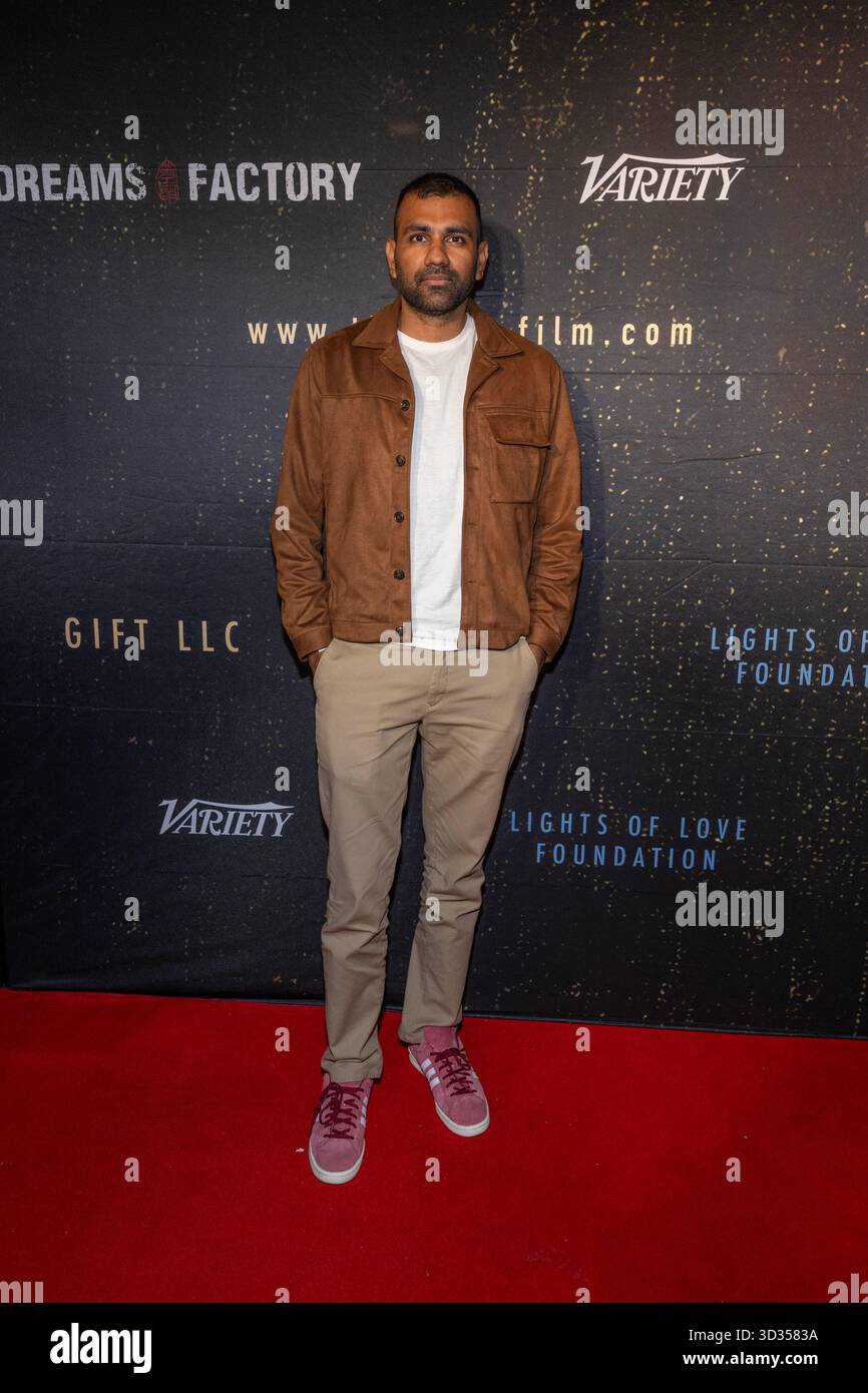 Los Angeles, USA. 03rd Nov, 2025. Producer Nitish Kannan attends World ...