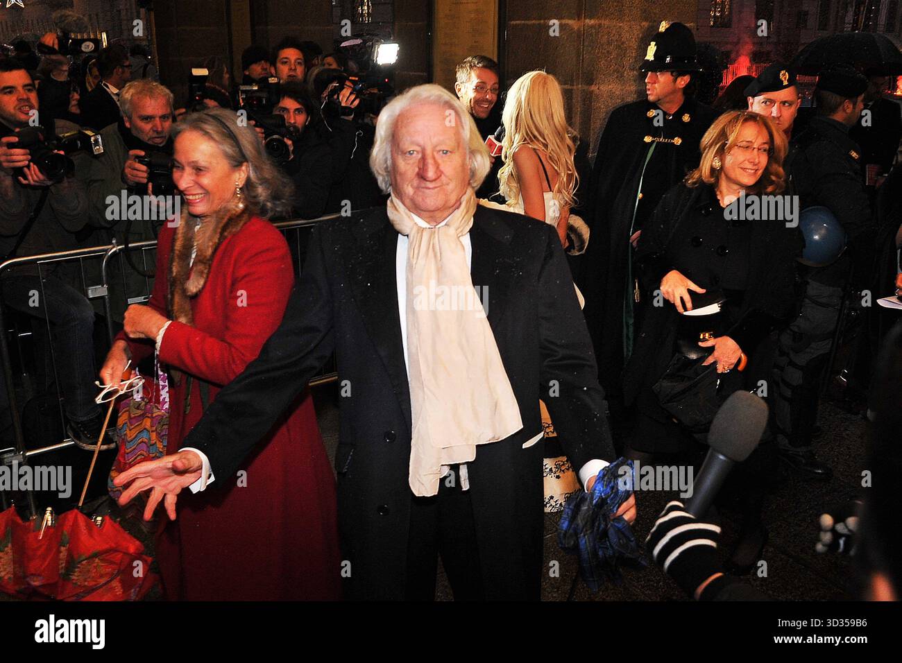 MILAN - THEATRE ALLA SCALA SEASON BEFORE THE PERFORMANCE OF WAGNER'S ...