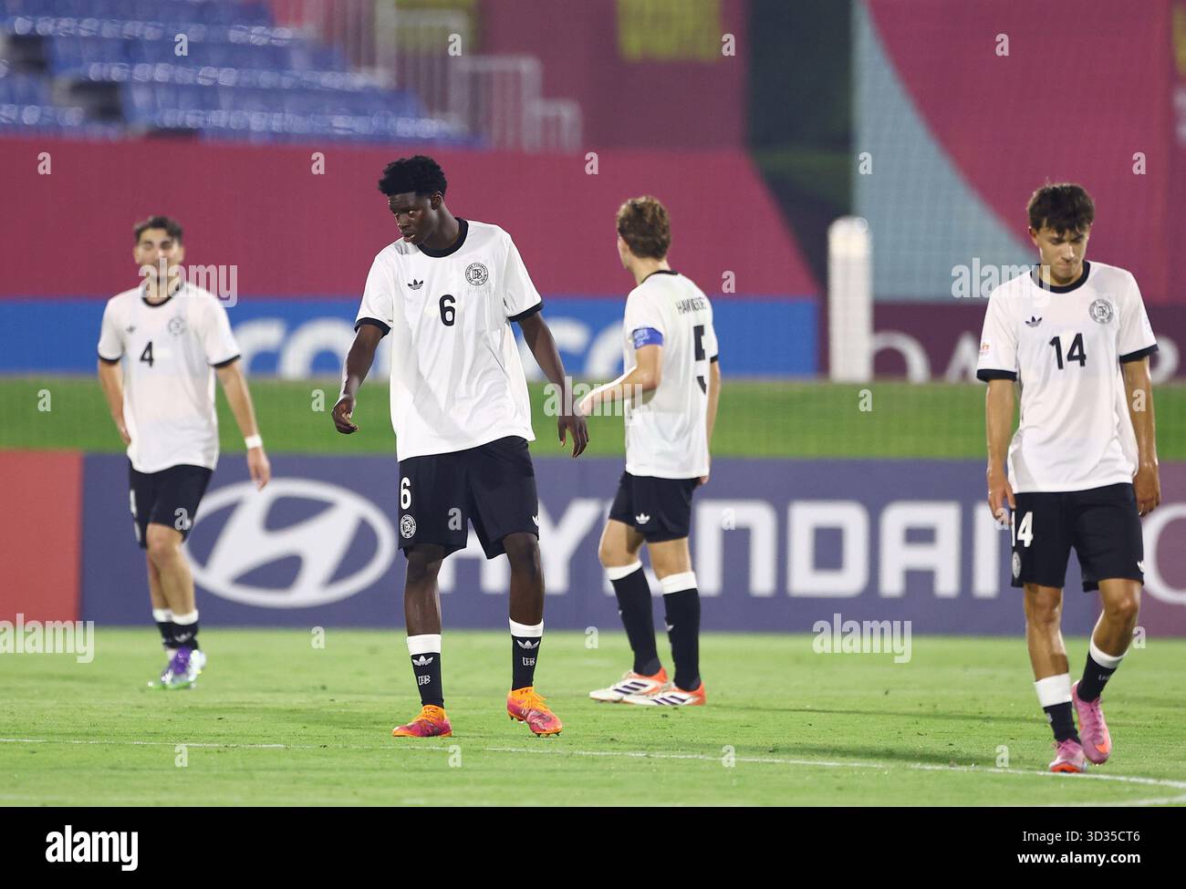 from left: Elias Vali Fard, Mussa Kaba, Ben Hawighorst, Toni ...
