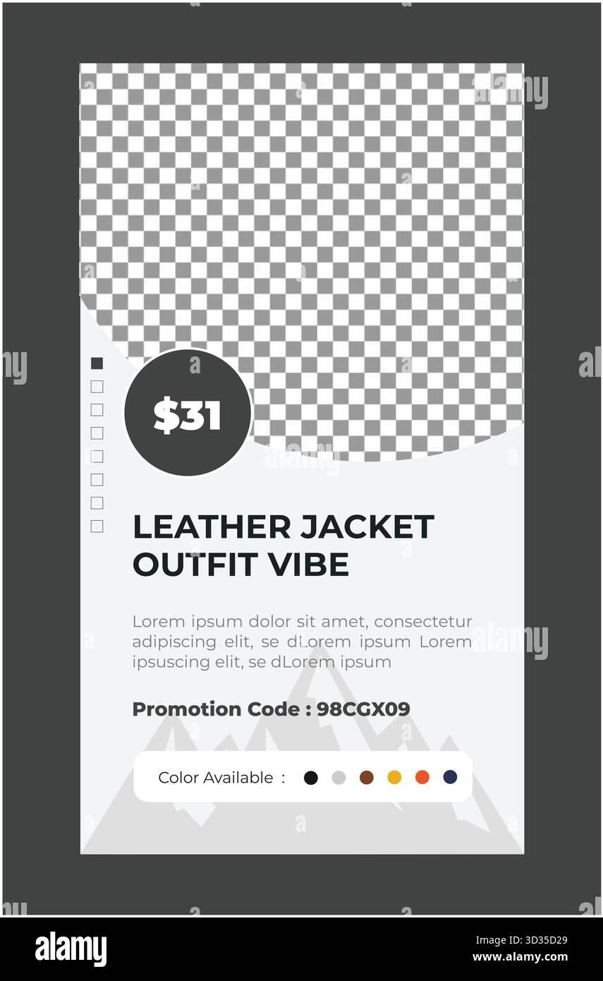 Modern offer template Cut Out Stock Images & Pictures - Alamy