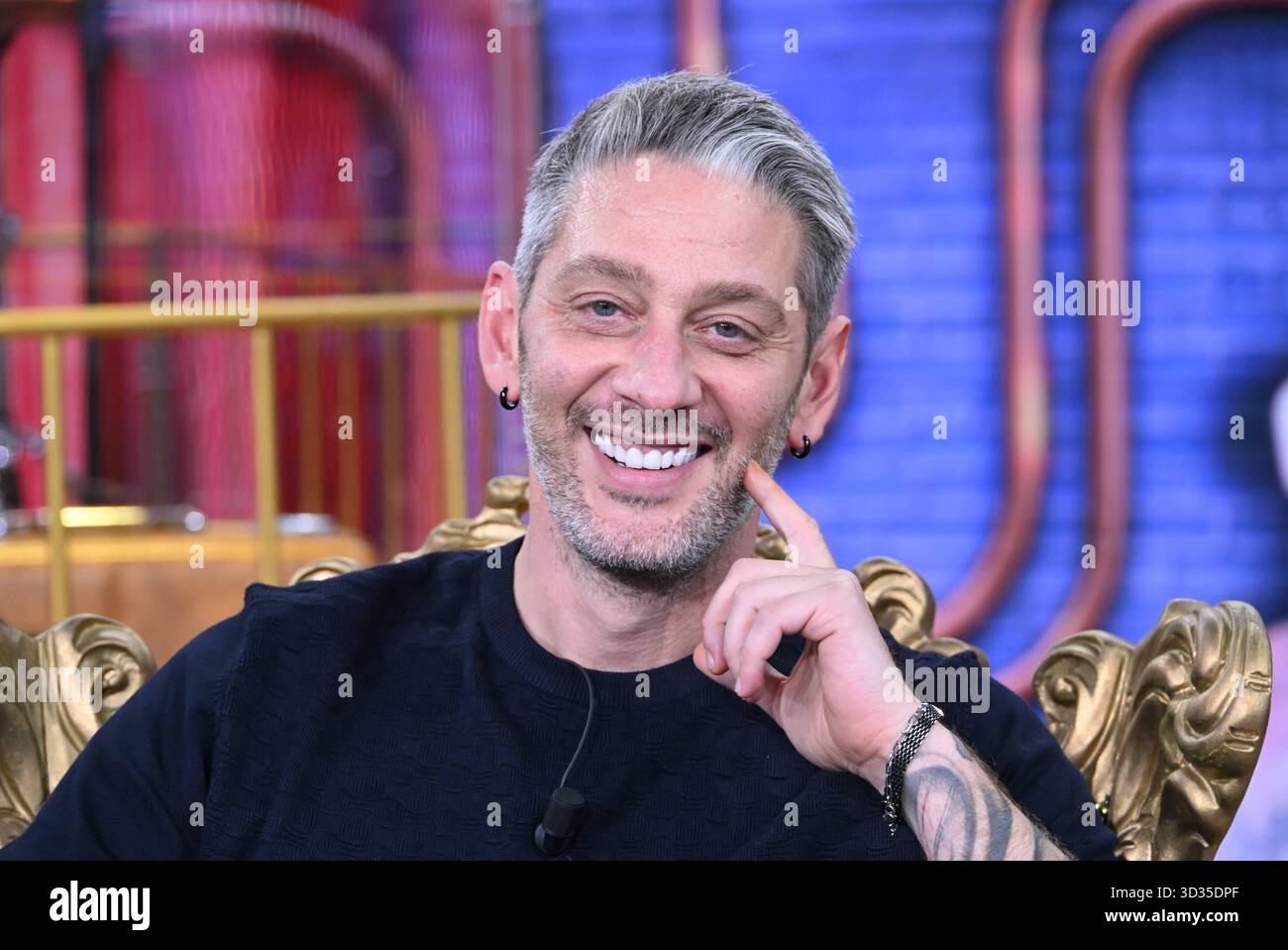 Rome: Rai Studios, formerly Dear. Ciao Maschio broadcast. In the photo ...