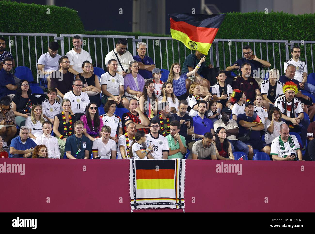 Fans supporters Germany Doha, November 4, 2025, Soccer, FIFA U17 World ...