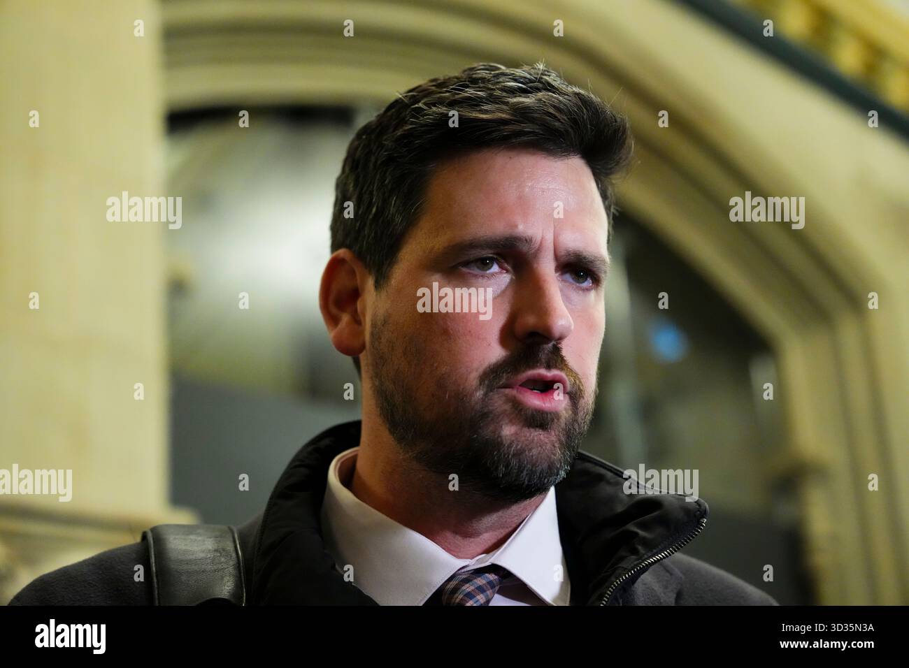 Minister of Justice Sean Fraser arrives to a cabinet meeting on ...