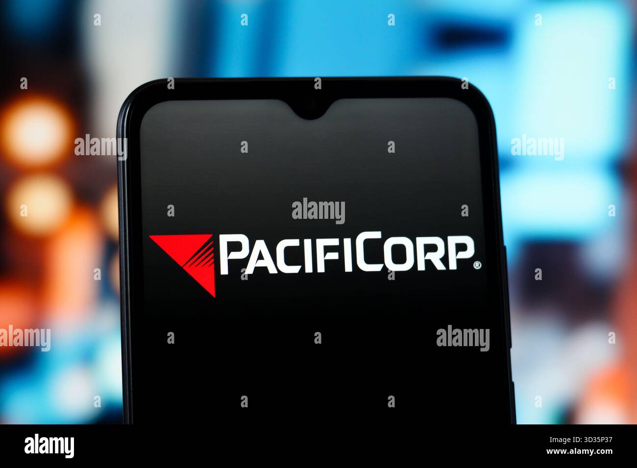 November 4, 2025, Canada: In this photo illustration, the PacifiCorp (Pacifi Corp) logo is seen ...